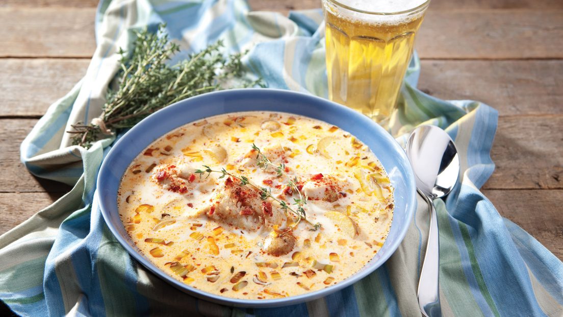Our Ohio Recipe: Smoky Walleye Chowder