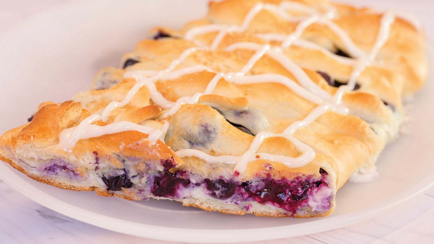 Our Ohio Recipe: Blueberry Cream Cheese Breakfast Braid