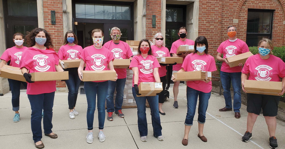 County Farm Bureaus bring meat to the masses - Ohio Farm Bureau