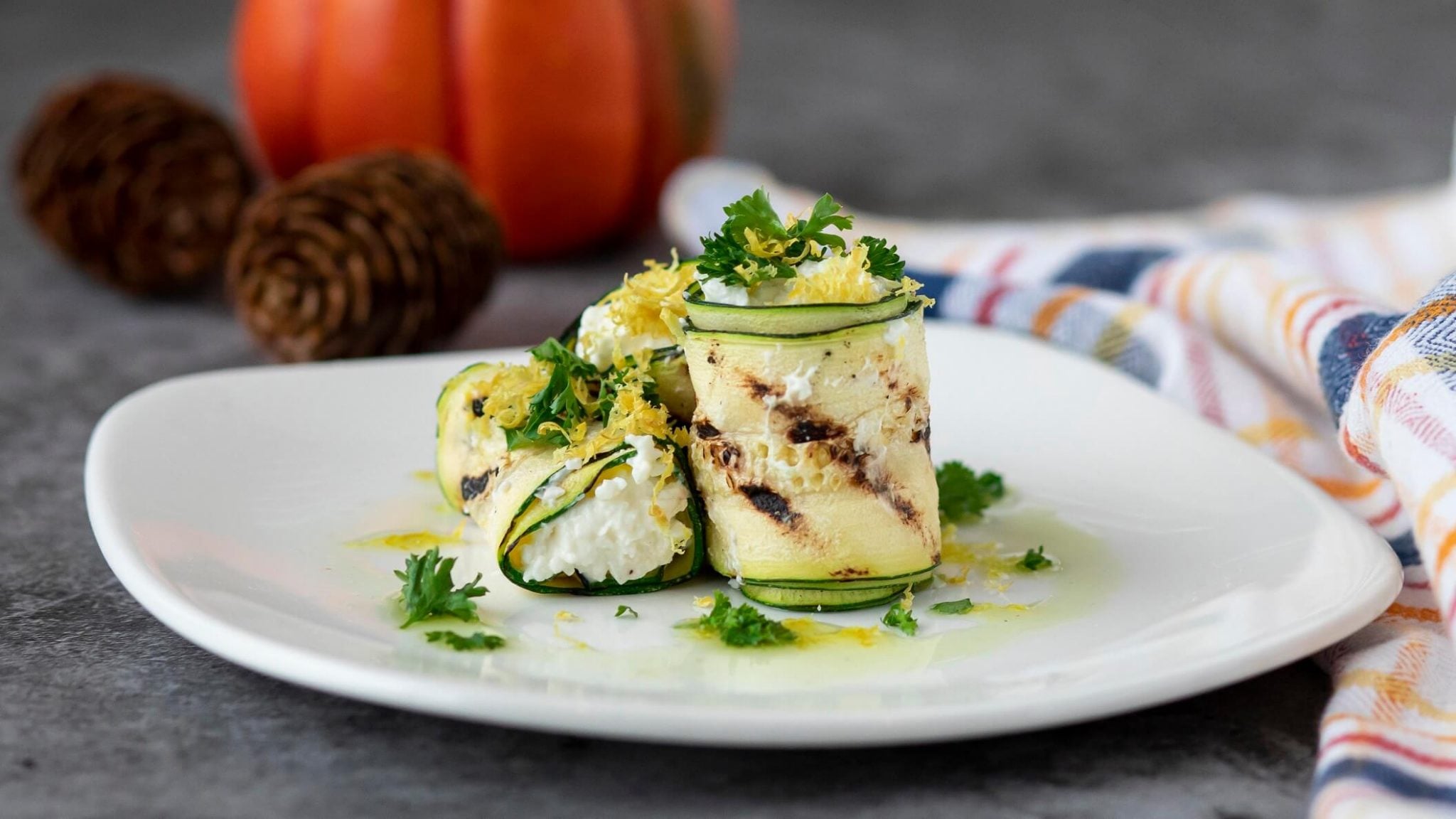 Our Ohio Recipe: Grilled zucchini rolls