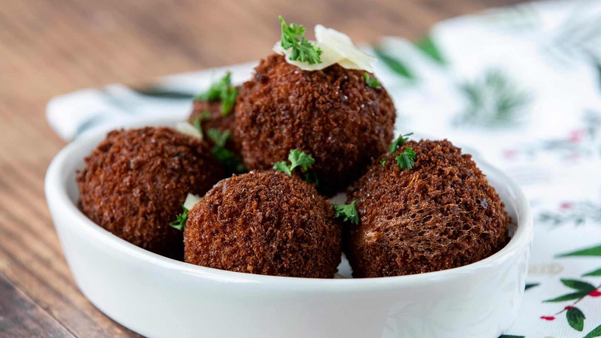 Our Ohio Recipe: Pumpkin Arancini Balls