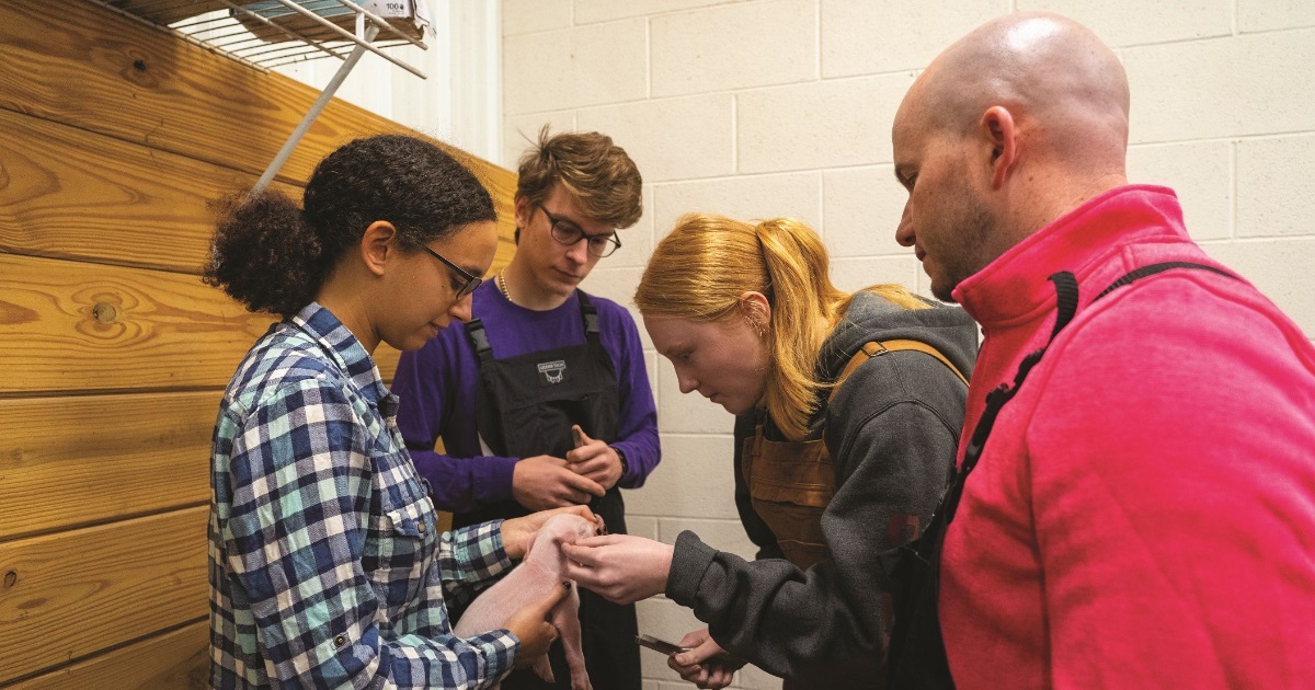 Vets-to-be flourish at Findlay - Ohio Farm Bureau